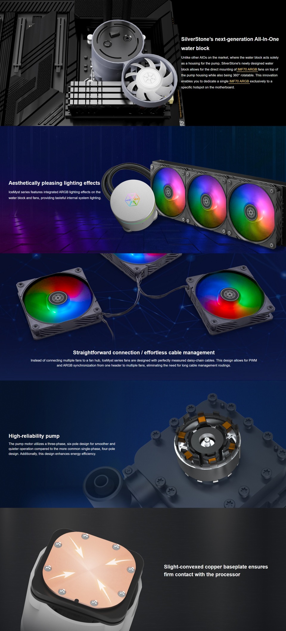 SilverStone IceMyst 420 Liquid CPU Cooler | Computer Alliance