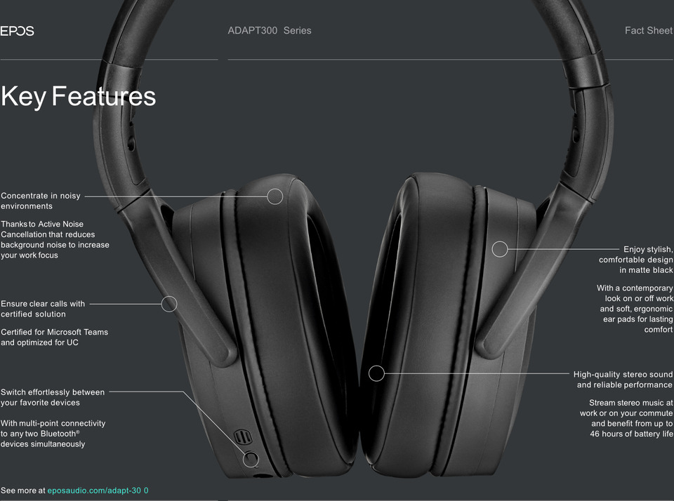 EPOS ADAPT 361 Bluetooth Headset | Computer Alliance