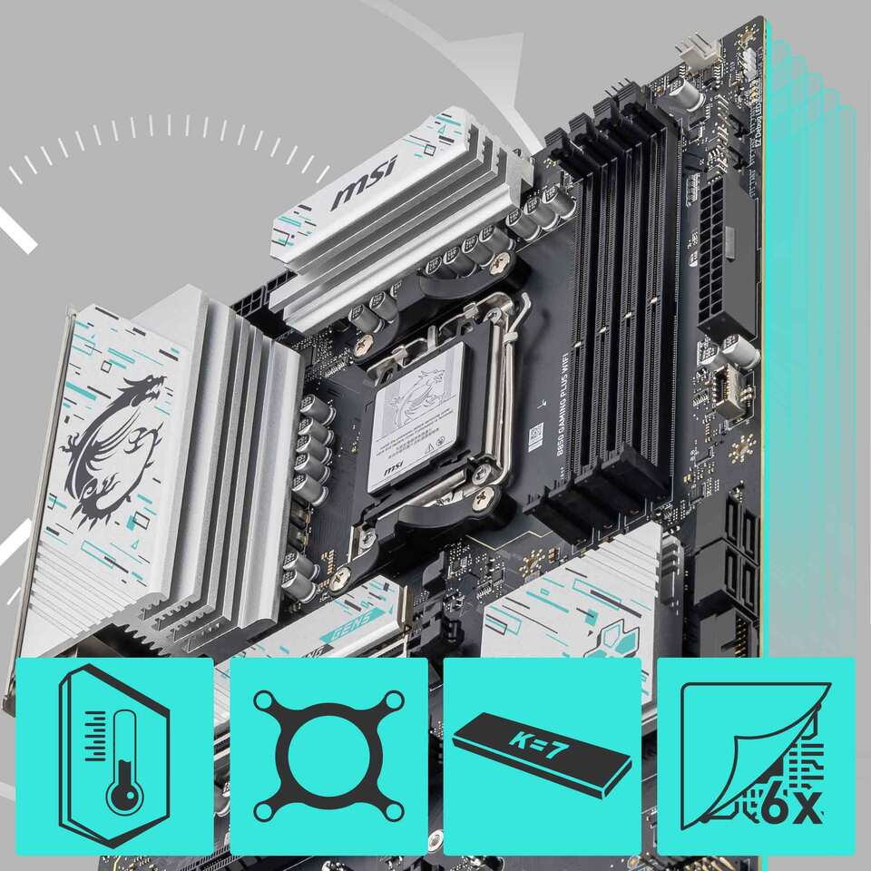 MSI AM5 ATX B850 GAMING PLUS WIFI Motherboard | Computer Alliance