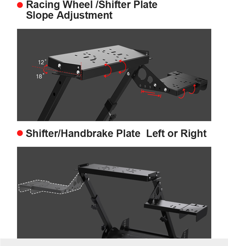PXN-A10 Foldable and Adjustable Racing Sim Frame | Computer Alliance