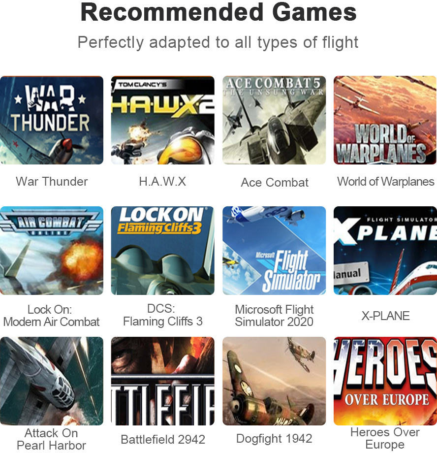 PXN-2119PRO Flight Stick for PC & Consoles Black | Computer Alliance