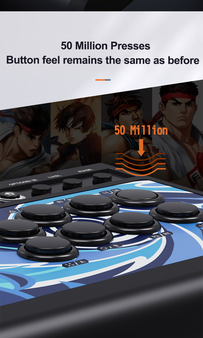 PXN-008 Arcade Fighting Stick Black | Computer Alliance