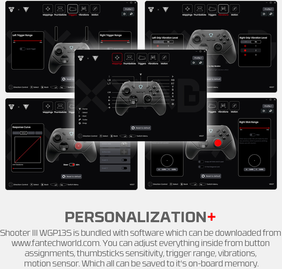 Fantech SHOOTER III Wireless Hall-Effect Multi-platform Gaming ...