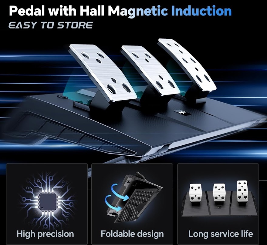 PXN V9 Gen2 Racing Wheel with Pedal and Shifter | Computer Alliance