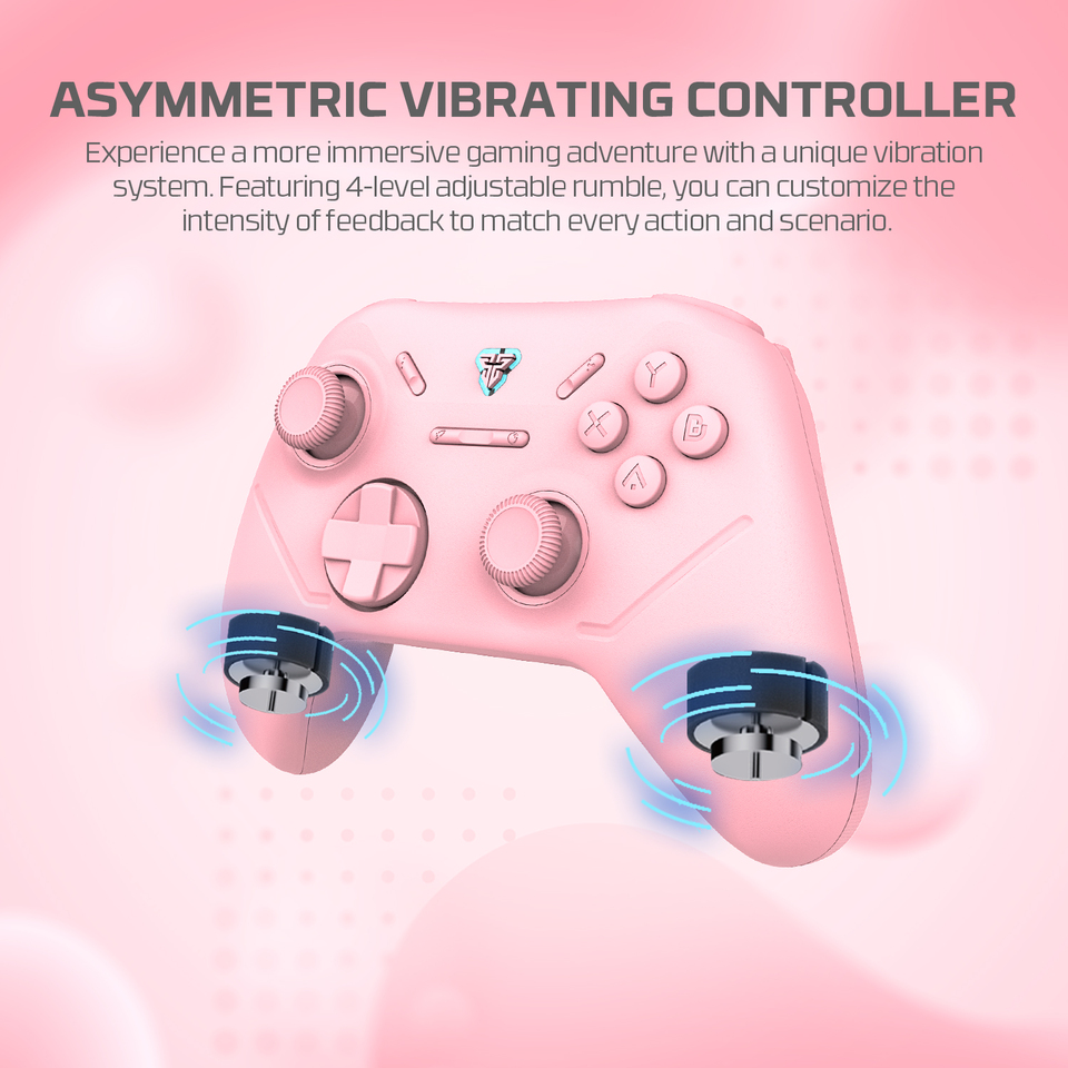 Fantech SHOOTER III Wireless Hall-Effect Multi-platform Gaming Controller Pink | CA