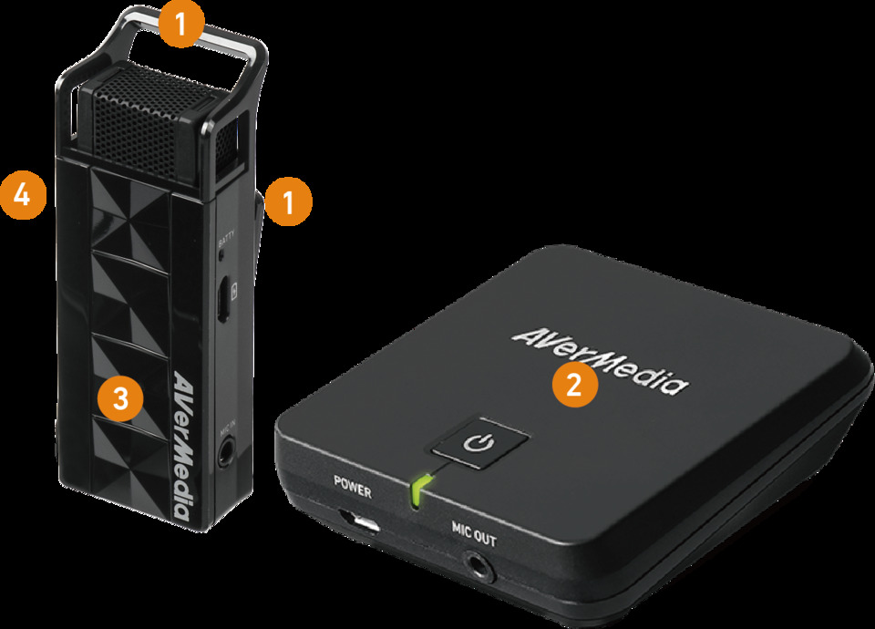 AverMedia Wireless Teacher Microphone AW313 | Computer Alliance