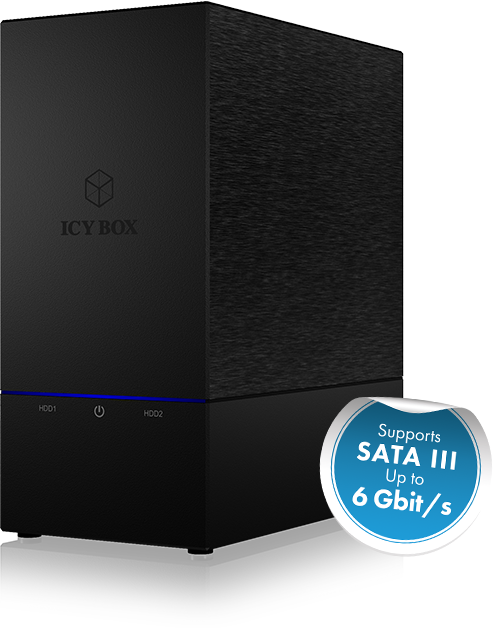 ICY BOX 2 Bay External 3.5" Hard Drive Enclosure | Computer Alliance