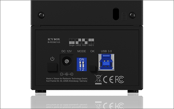 ICY BOX 2 Bay External 3.5" Hard Drive Enclosure | Computer Alliance