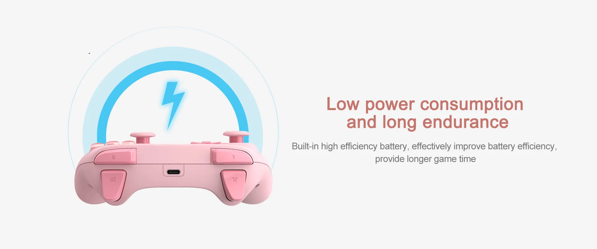 PXN-9607X Wireless Controller for Switch Sakura Pink | Computer Alliance
