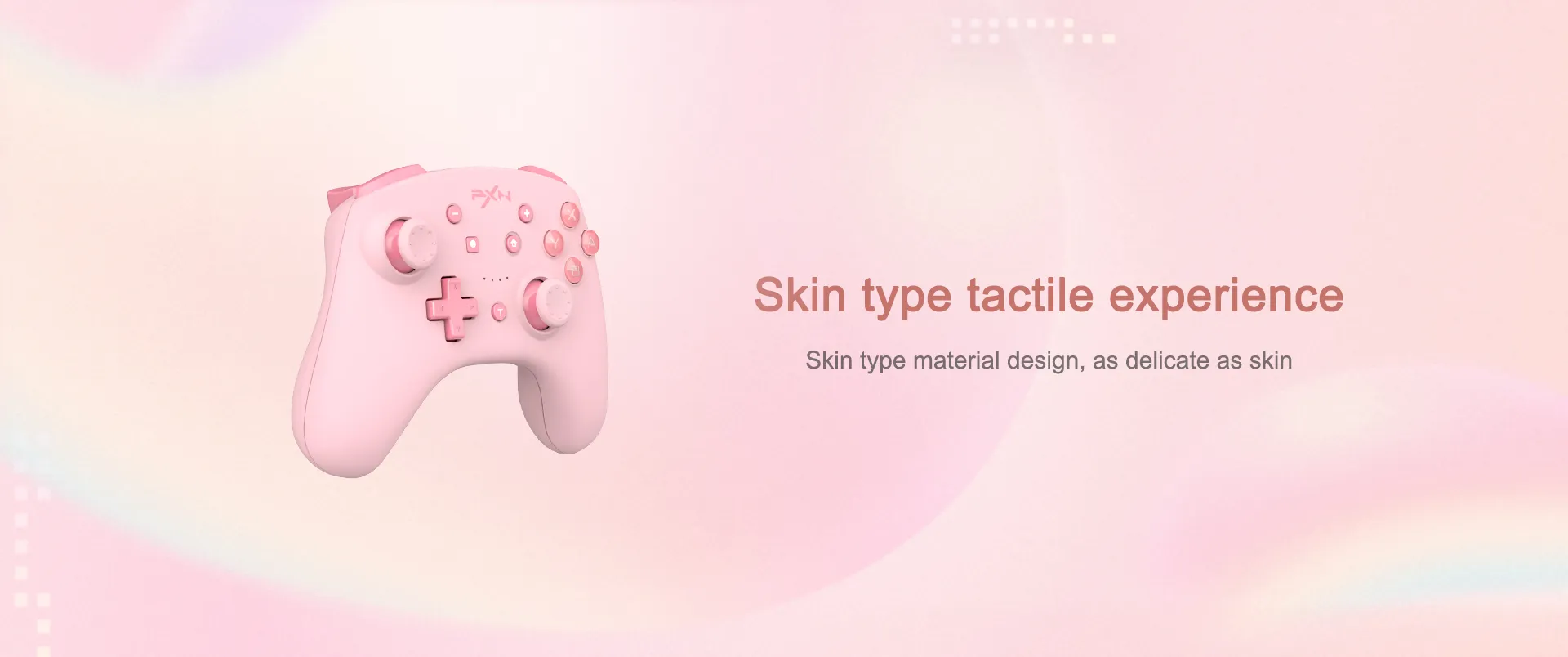 PXN-9607X Wireless Controller for Switch Sakura Pink | Computer Alliance