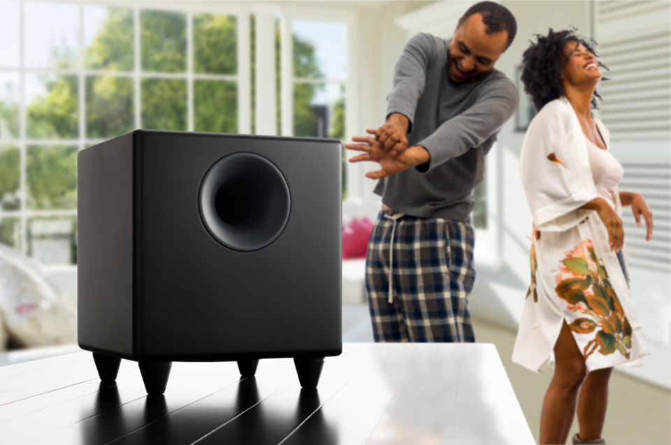Audioengine S8 Powered Subwoofer Satin Black | Computer Alliance