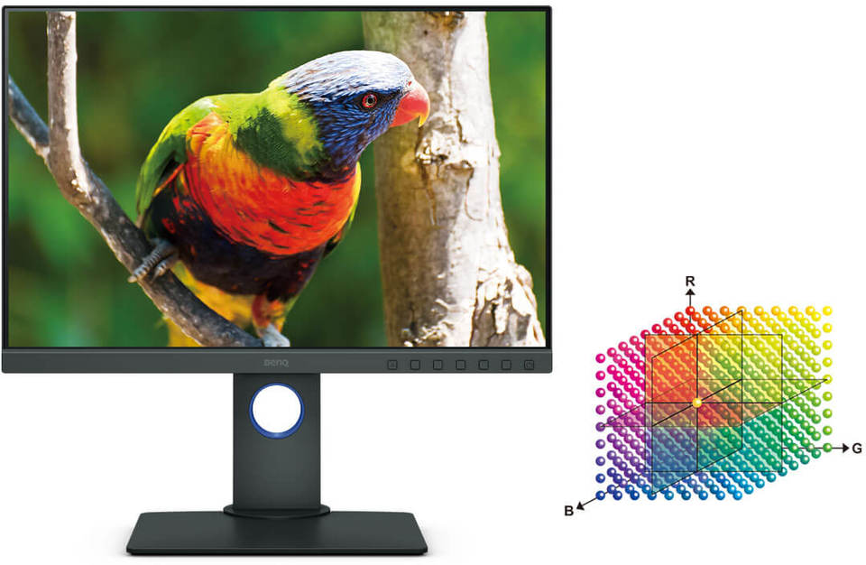 24.1" BenQ SW240 FHD IPS 99 ADOBE RGB Colour Accurate Monitor for ...