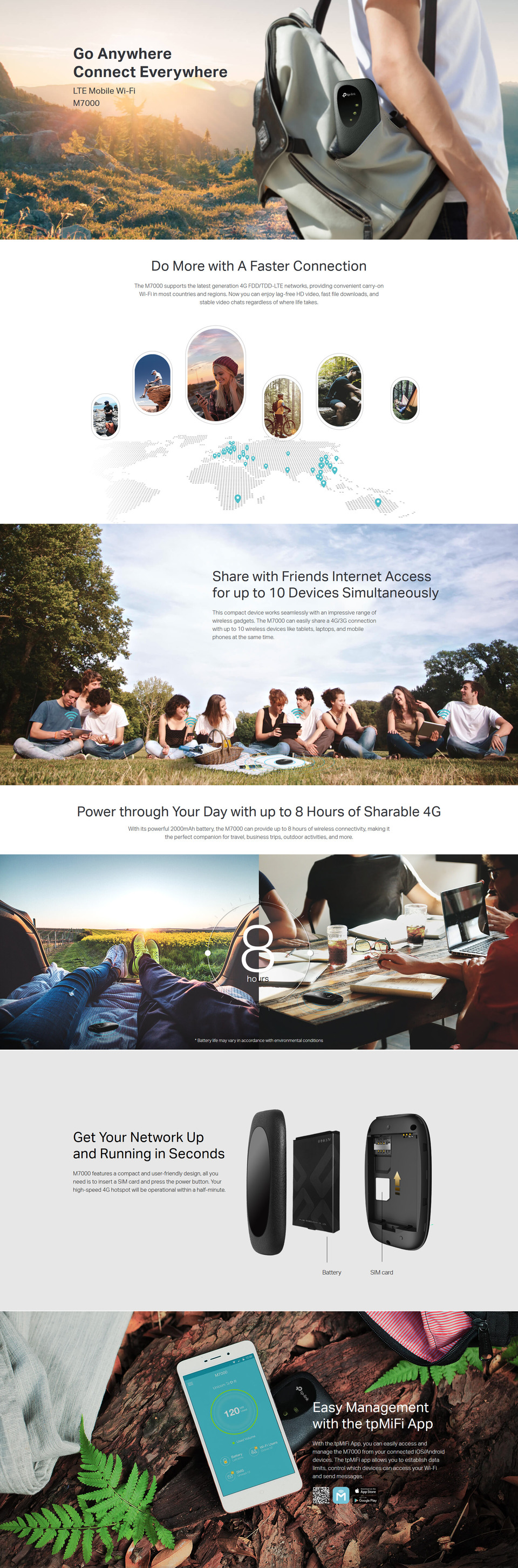 TP-Link M7000 4G LTE Mobile Wi-Fi | Computer Alliance