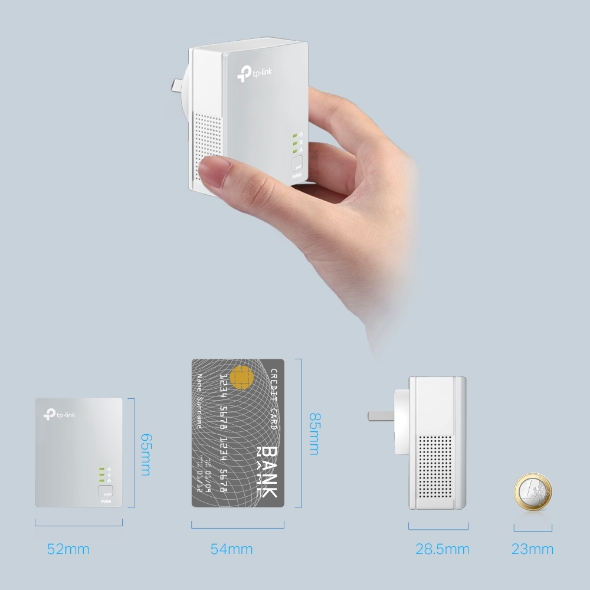 TP-Link TL-PA4010KIT AV600 600Mbps Ethernet over Power Adapter Kit | CA