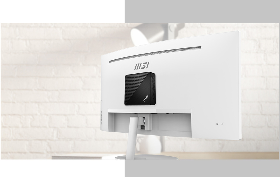 34" MSI PRO MP341CQW VA UWQHD 100Hz Curved White Monitor | CA