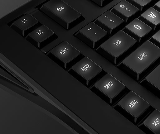 SteelSeries Apex 300 Illuminated USB Gaming Keyboard PN 64450 ...