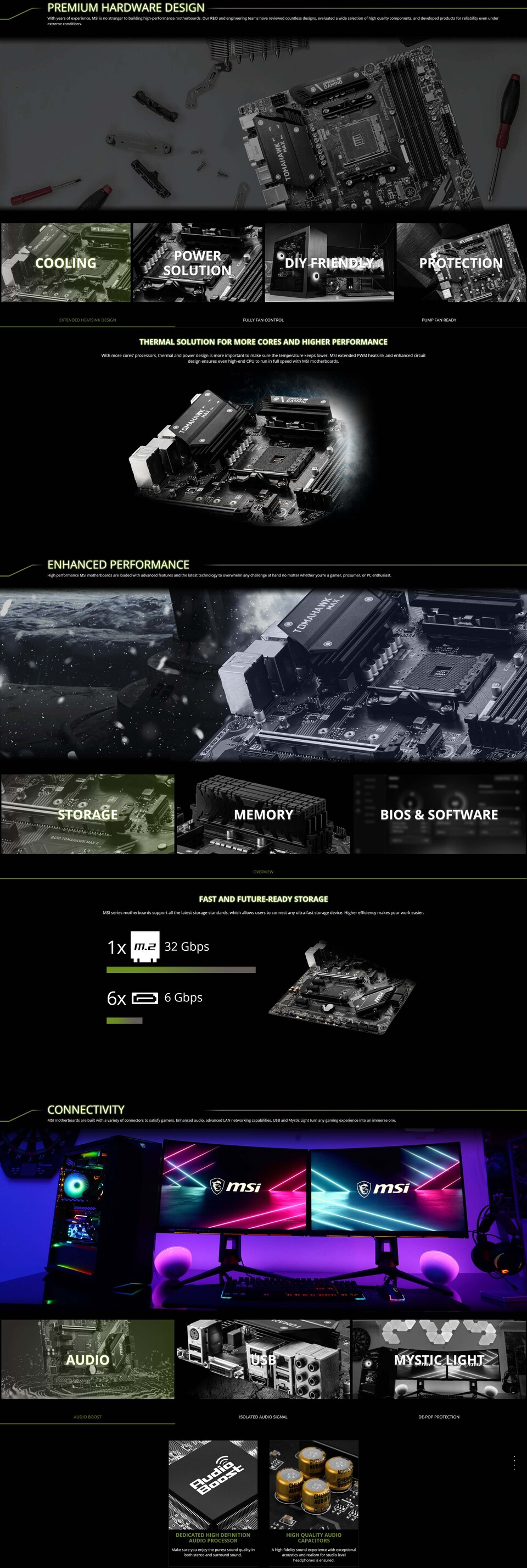 MSI AM4 ATX B450 Tomahawk MAX II DDR4 Motherboard | Computer Alliance