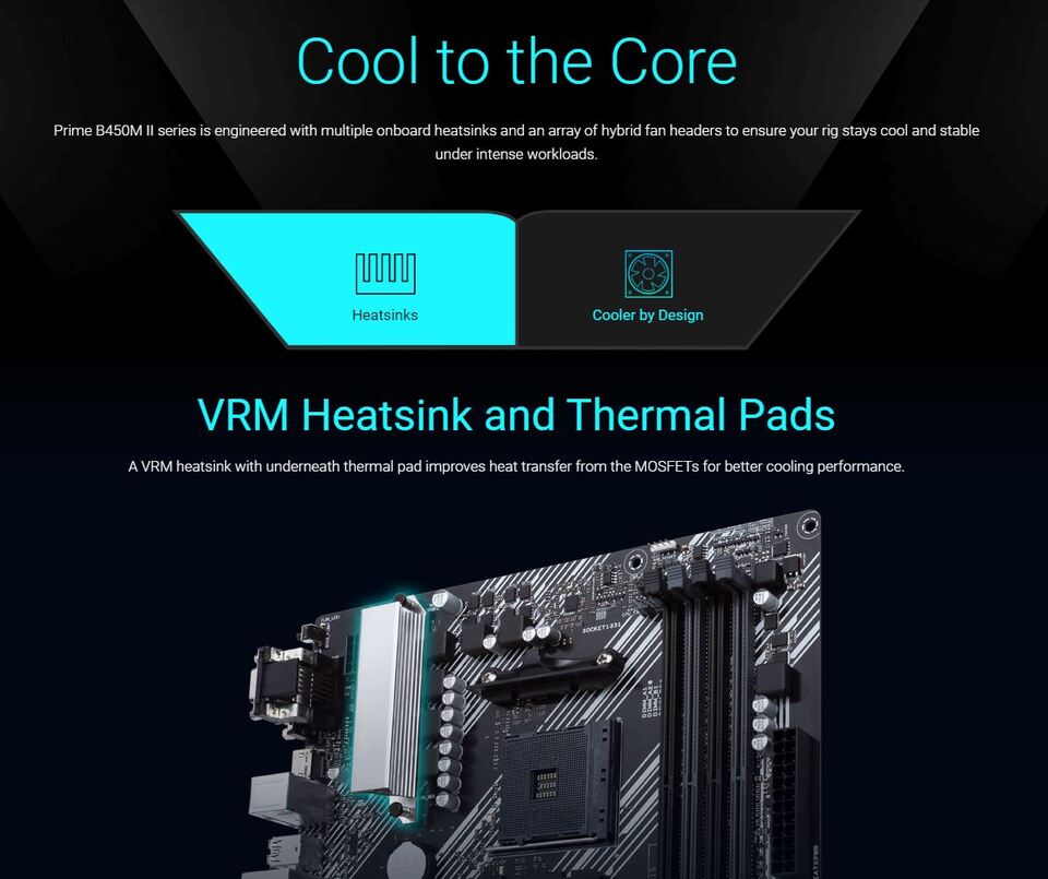 ASUS AM4 MicroATX PRIME B450M-A II DDR4 Motherboard | Computer Alliance