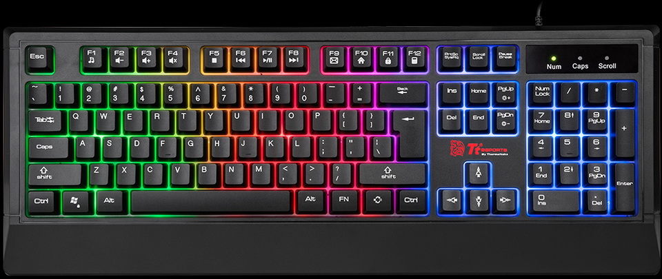 Thermaltake TteSPORTS Challenger Duo Wired Keyboard and Mouse Combo CM ...