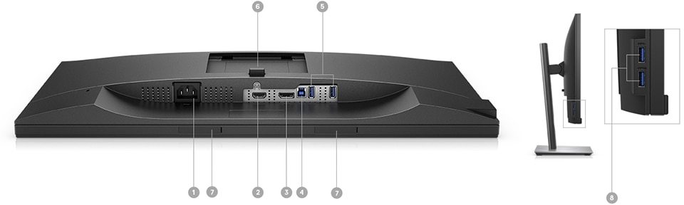 23.8" DELL P2418D QHD IPS Monitor with Height Adjust | Computer Alliance