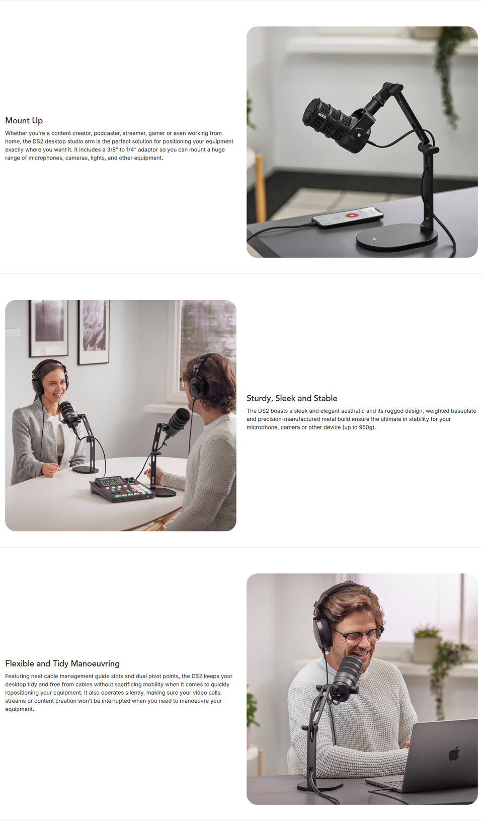RODE DS2 Desktop Studio Arm | Computer Alliance