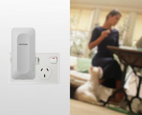 Netgear EAX12-100AUS AX1600 4-Stream WiFi 6 Mesh Extender | CA