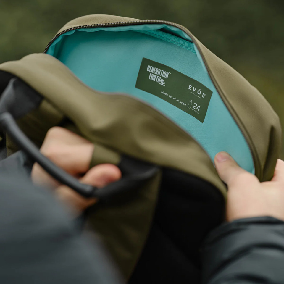 Generation Earth 15.6" Tech Laptop Backpack Blue | Computer Alliance