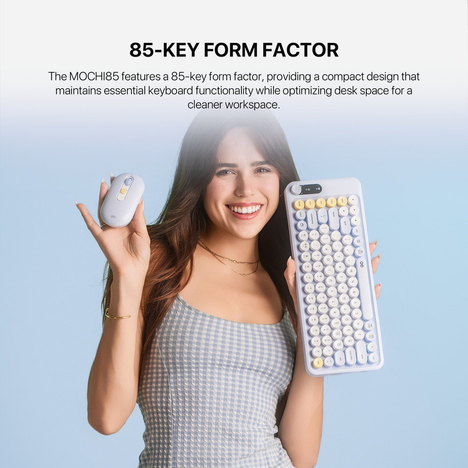 Fantech GO MOCHI85 Wireless Keyboard and Mouse Combo Blue | CA