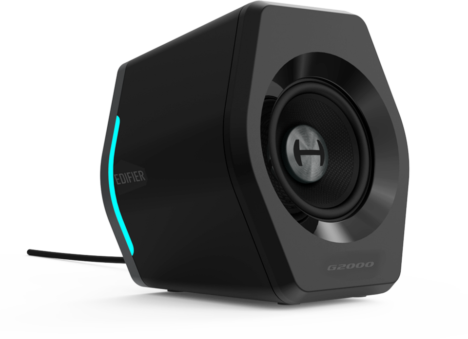 Edifier G2000 2.0 Bluetooth RGB Gaming Speakers Pink | Computer Alliance