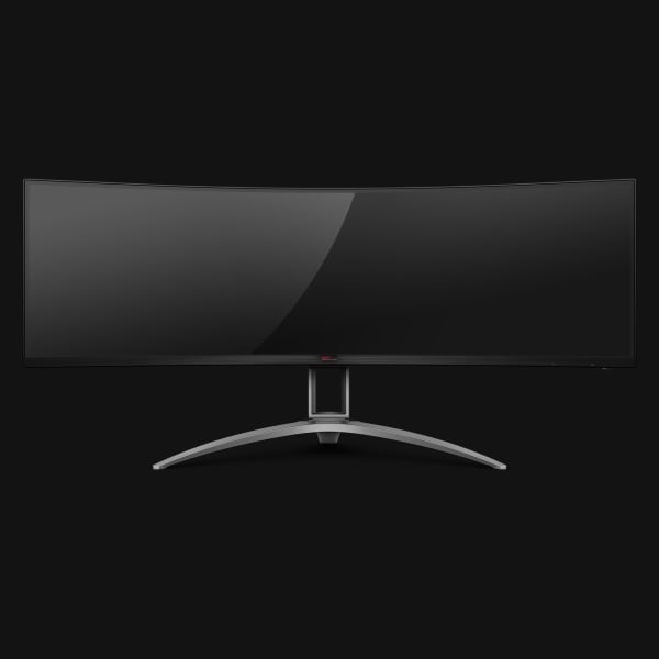 49" AOC AGON AG493UCX 5K Curved UltraWide FreeSync 120Hz VA Gaming ...