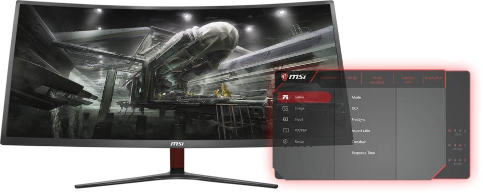 34" MSI OPTIX MAG341CQ Curved Gaming Monitor | Computer Alliance