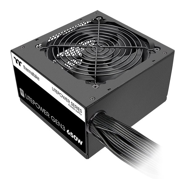 650 Watt Thermaltake Litepower GEN 3 Power Supply PS-LTP-0650NNSAWA-A | CA