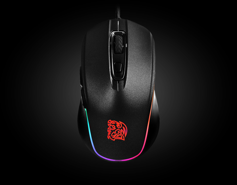 Thermaltake TteSPORTS Challenger Elite RGB Wired Keyboard and Mouse ...