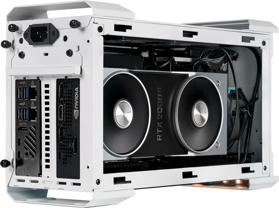 Cooler Master MasterCase NC100 Black NUC Case With 650W Gold SFX PSU ...