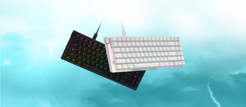 NZXT Function 2 Mini TKL Gaming Keyboard White KB-002NW-US | CA