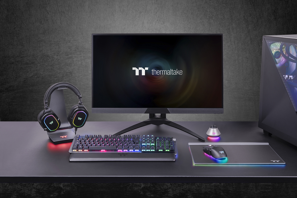 Thermaltake Argent MP1 RGB Gaming Mouse Pad GMP-MP1-BLKHMC-01 | CA