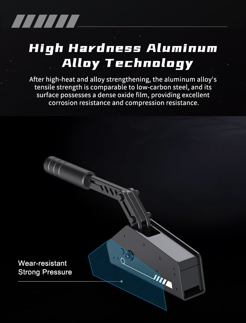 PXN-HBS Full Metal Handbrake Black | Computer Alliance