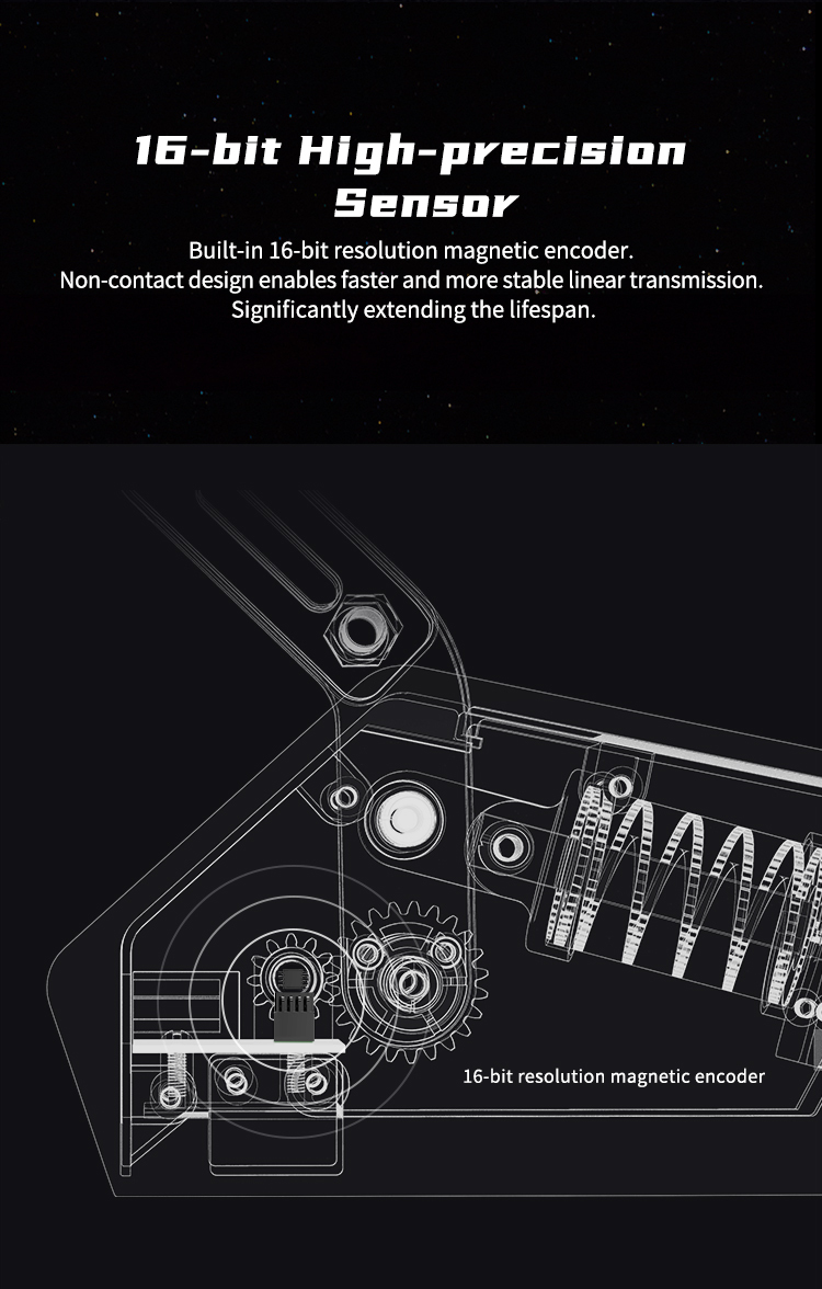 PXN-HBS Full Metal Handbrake Black | Computer Alliance
