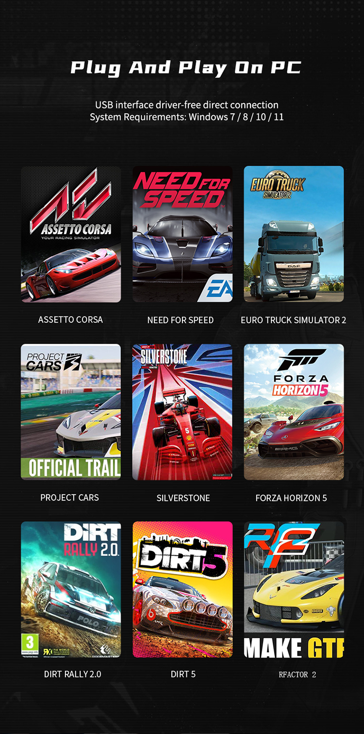 PXN-HBS Full Metal Handbrake Black | Computer Alliance