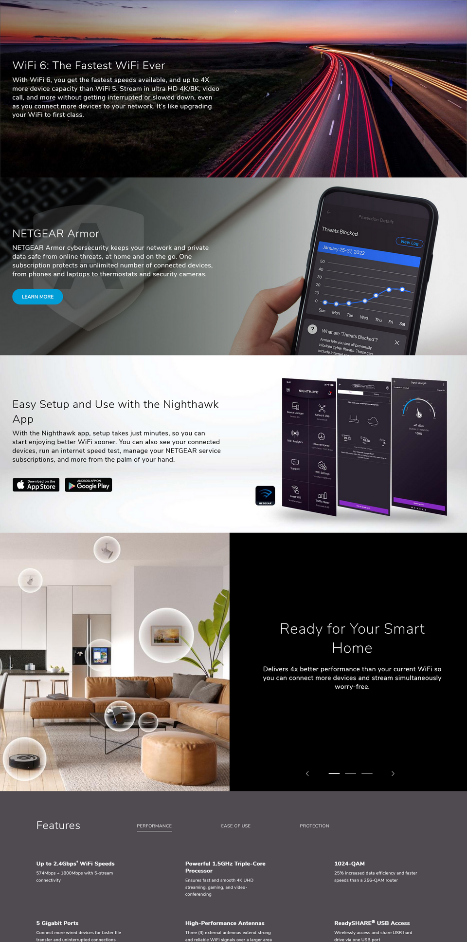 Netgear RAX30 Wireless-AX2400 Dual Band Gigabit Router | Computer Alliance