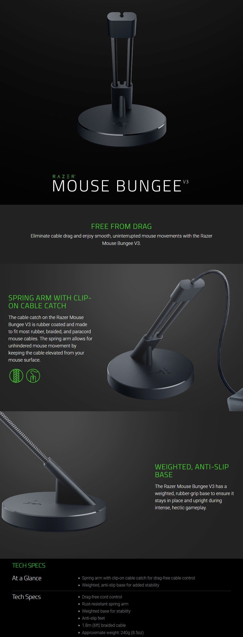 Razer Mouse Bungee V3 | Computer Alliance