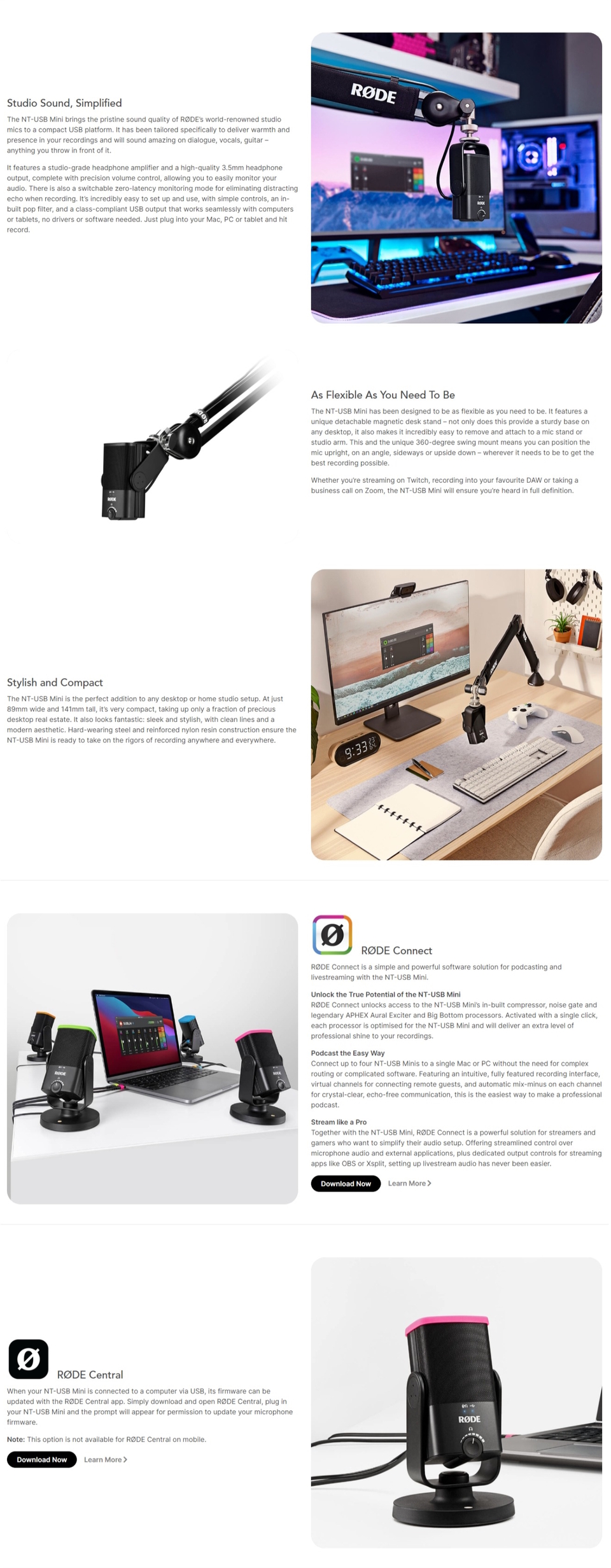 RODE NT-USB Mini Studio-Quality USB Microphone | Computer Alliance