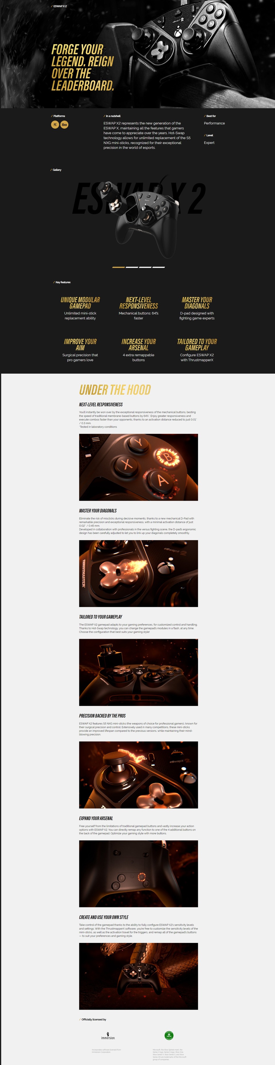 Thrustmaster ESWAP X 2 PRO CONTROLLER | Computer Alliance