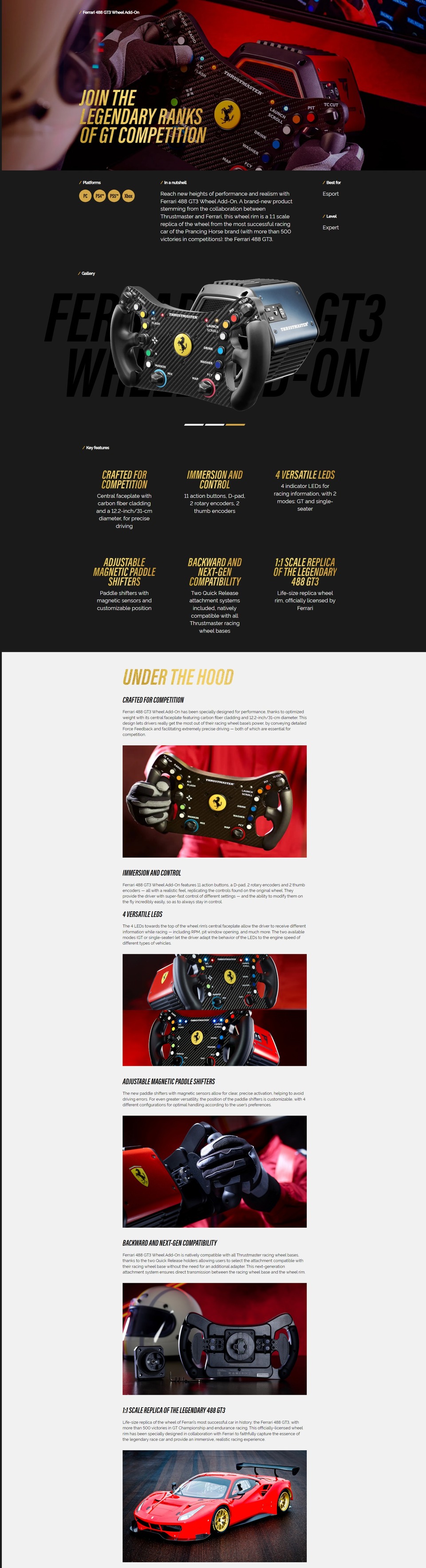 Thrustmaster F488 GT3 Add on | Computer Alliance