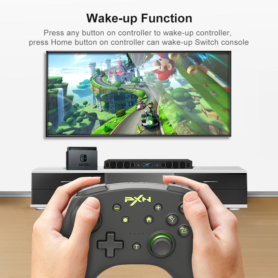 PXN-9607X Wireless Controller for Switch Mica Blue | Computer Alliance