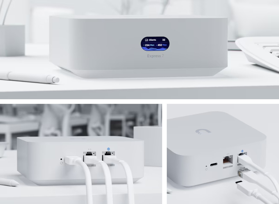 Ubiquiti UX7 UniFi Express 7 WiFi 7 Cloud Gateway and Access Point | CA