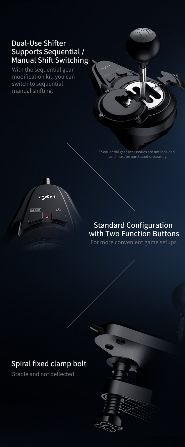 PXN V99 Force Feedback Steering Wheel | Computer Alliance