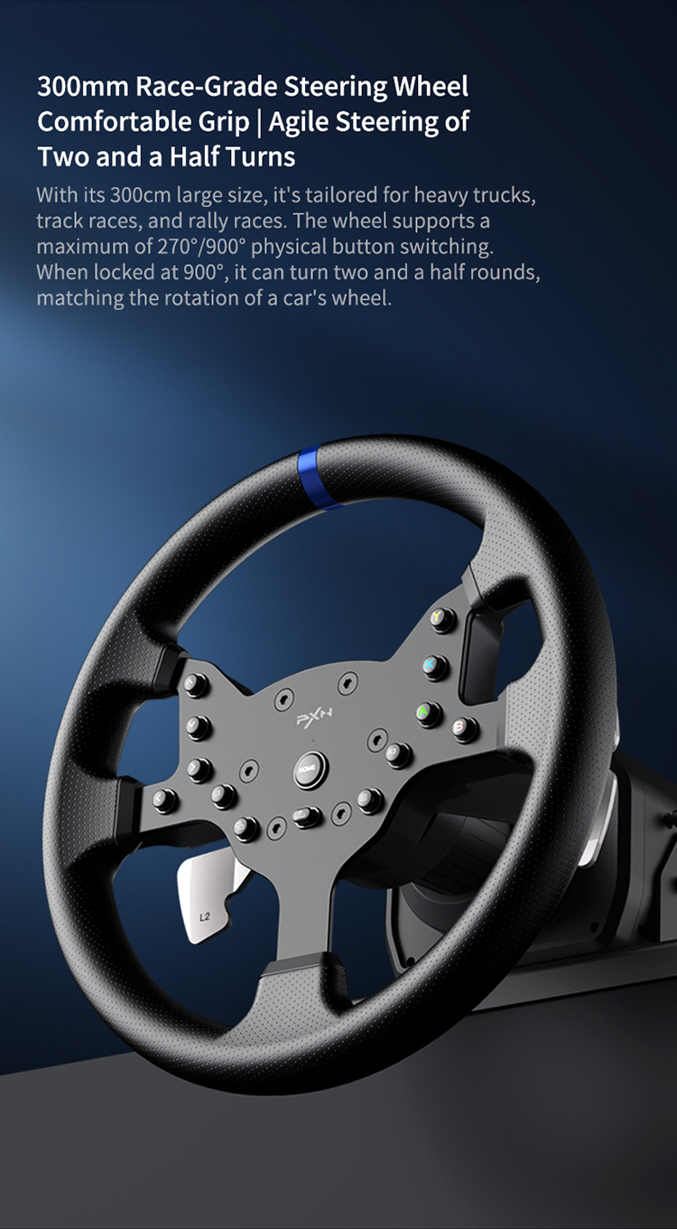 PXN V99 Force Feedback Steering Wheel | Computer Alliance