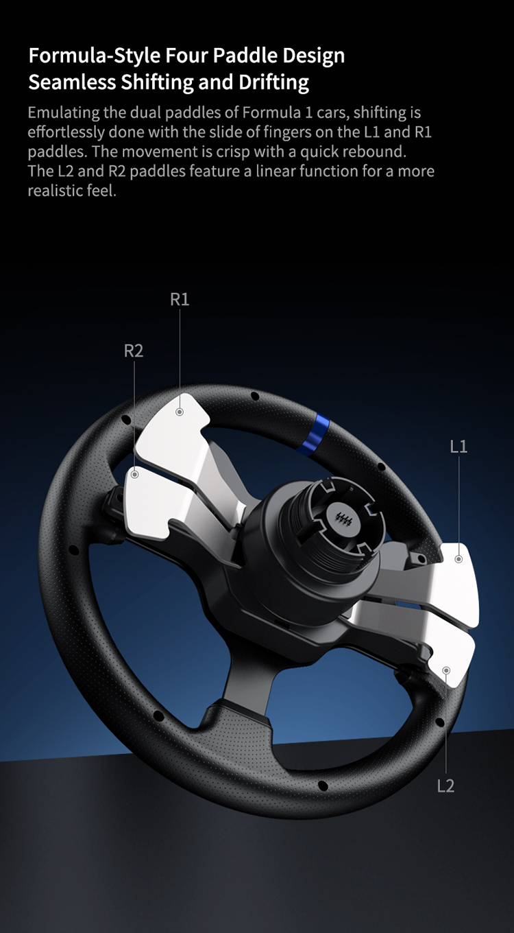 PXN V99 Force Feedback Steering Wheel | Computer Alliance