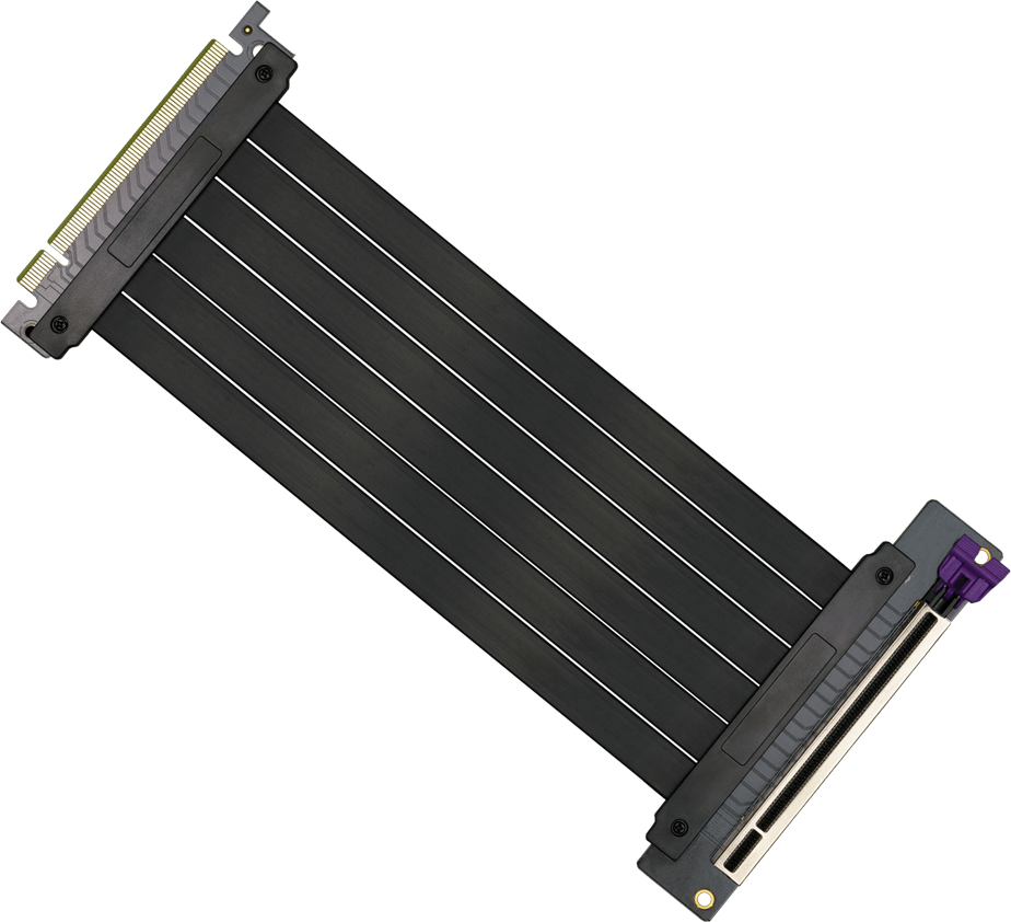 Cooler Master Universal Vertical VGA Card Holder and PCIe x16 Riser ...